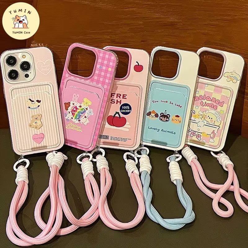 Jual Kartun Kreatif Ceri Merah Lucu Ulang Tahun Hewan Warna-warni Cinta ...