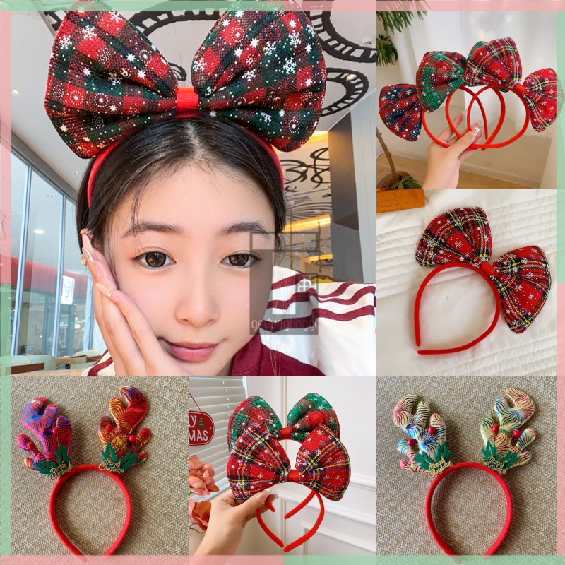 Jual Bando Natal LED Model Pita Tanduk Rusa & Santa Claus – Aksesoris ...