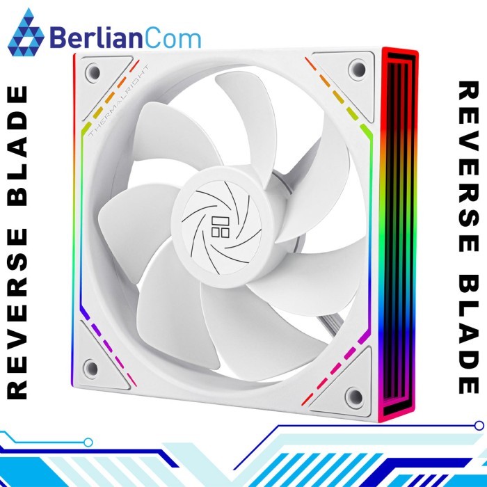 Jual THERMALRIGHT TL-M12RW WHITE ARGB REVERSE 120mm PWM FAN (BULK ...
