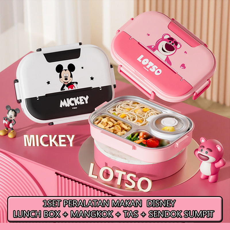 Jual ORIGINAL DISNEY LISENCE Tempat Makan Bekal Makan Lunch Box ...