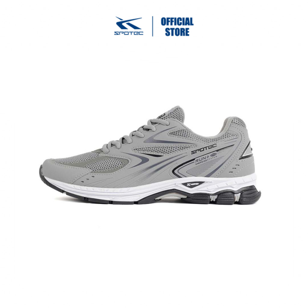 Jual Spotec Running Glade Sepatu Lari Pria Wanita - Abu Putih | Shopee ...