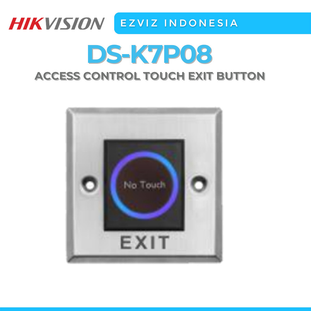 Jual HIKVISION DS-K7P08 ACCESS CONTROL TOUCH EXIT BUTTON | Shopee Indonesia
