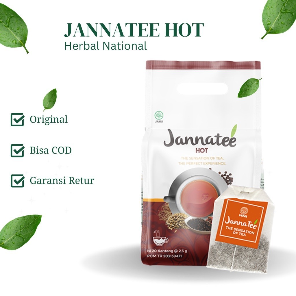 Jual Teh Rempah Rempah JANNATEA HOT - Teh Herbal Kaya Manfaat Penjaga ...