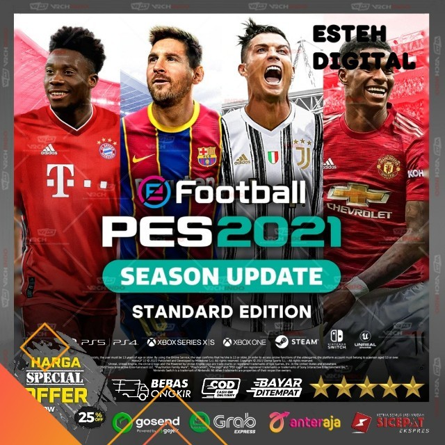 Jual Game PES 2021 - Pro Evolution Soccer 2021 Patch Updated Terbaru ...
