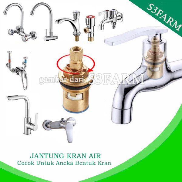 Jual Jantung Kran Kuningan Alat Perbaikan Kran Bocor Valve Hati Keran ...