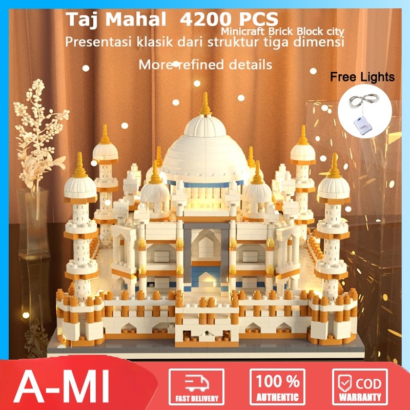 Jual WY28C 4200PCS Minicraft Brick Block city/Induk Mainan Blok ...