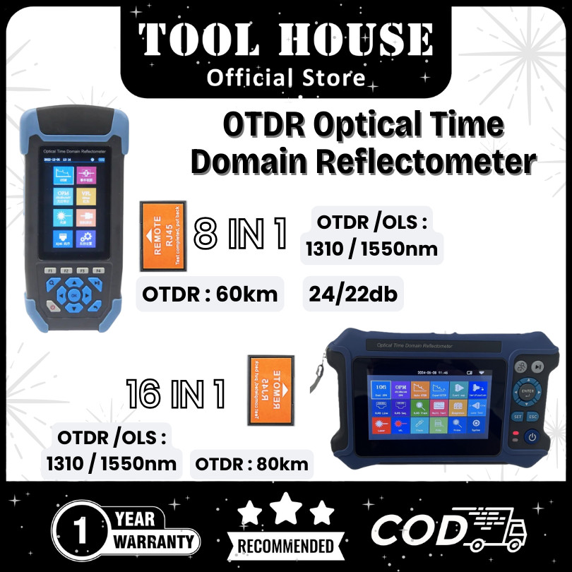 Jual Tool House [Garansi 1 Tahun] Joinwit OTDR Reflectometer JW3302SJ 8 ...