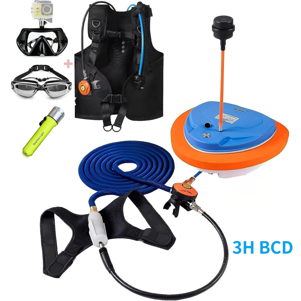 Jual Scuba Diving Ventilator System, with Mask Mount, Diving Equipment ...