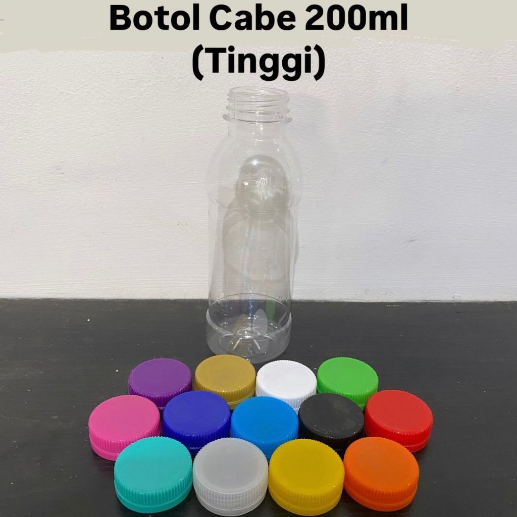 Jual Botol Cabe 200ml Tinggi | Shopee Indonesia