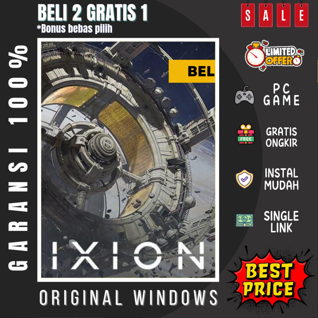 Jual IXION DELUXE EDITION - GAME PC - GAME LAPTOP - PC GAMES - BELI 2 ...