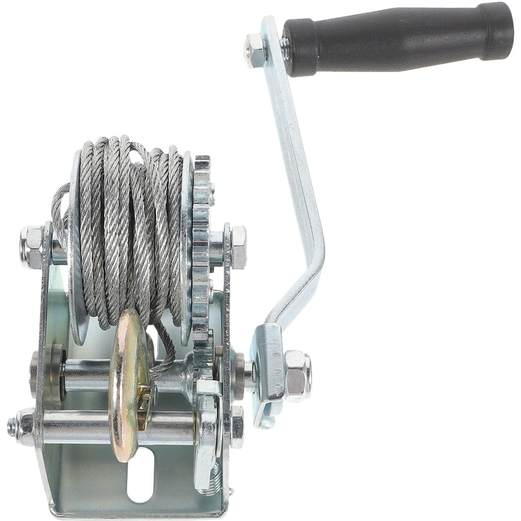 Jual Hand Winch 600-3000 Pounds Manual Winch Wire Rope Traction Hoisting Winch Complete ...