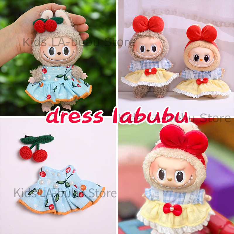 Jual (Ready) Pop Mart Labubu Doll Dress Boneka 17cm&15cm Labubu Pakaian ...