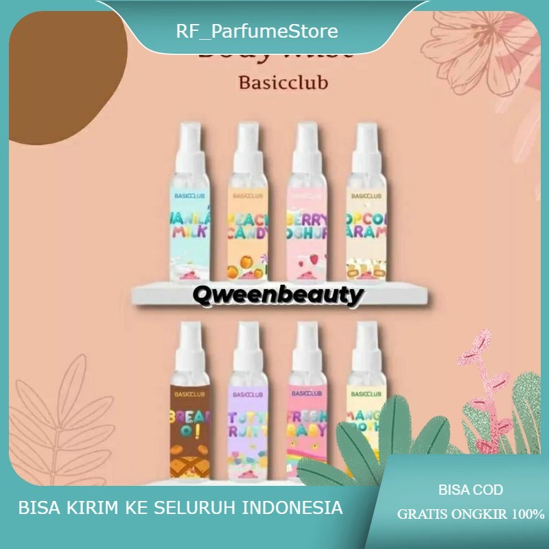 Jual Terlaris GEAMOORE Body Mist Basicclub 100ml | Shopee Indonesia