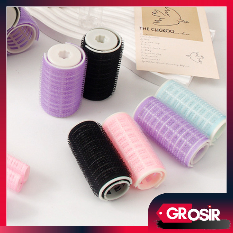 Jual Grosir - F6343 Roll Rambut Gulung Velcro / Magic Roll Gulungan Keriting / Hair Roll ...