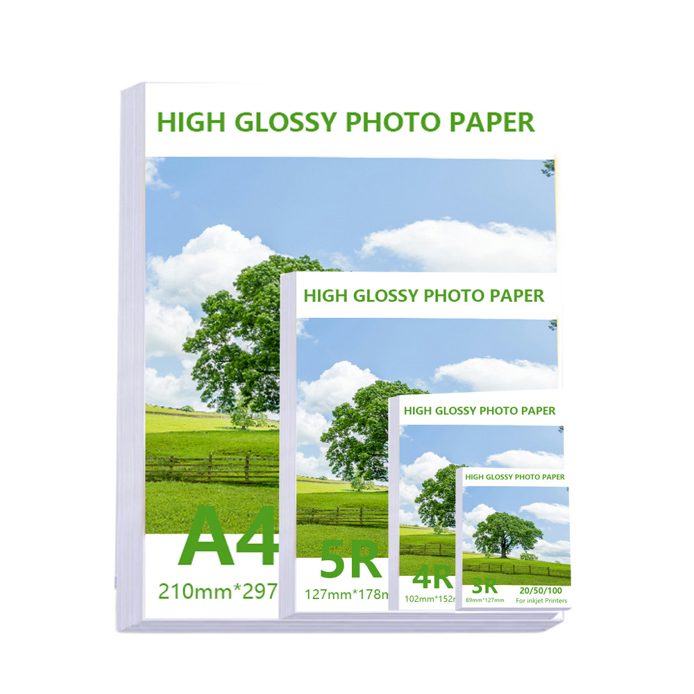 Jual Multi Specification High Gloss Photo Paper 3R 4R 5R A4 Photo ...