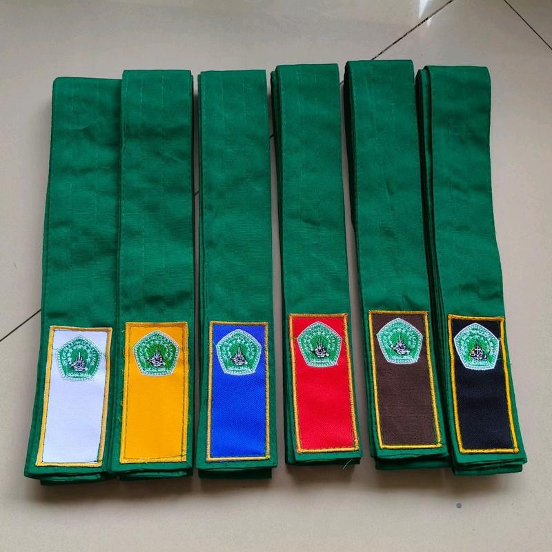 Jual Sabuk Tingkatan Siswa Pagar Nusa UKT PN + Bet / Palet / Logo ...