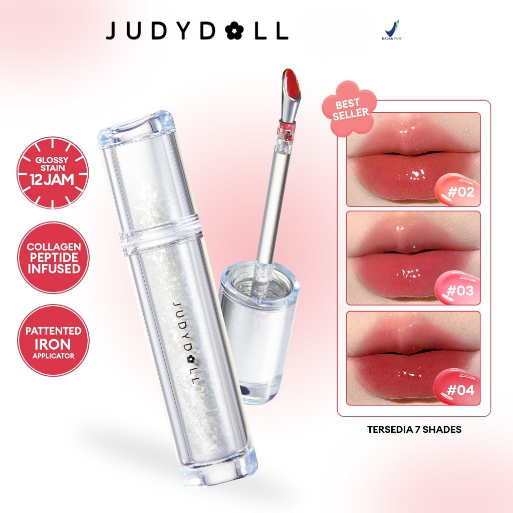 Jual Najmia (Beli 2 lbh murah) Judydoll Watery Iron Liptint Gloss 9gr ...