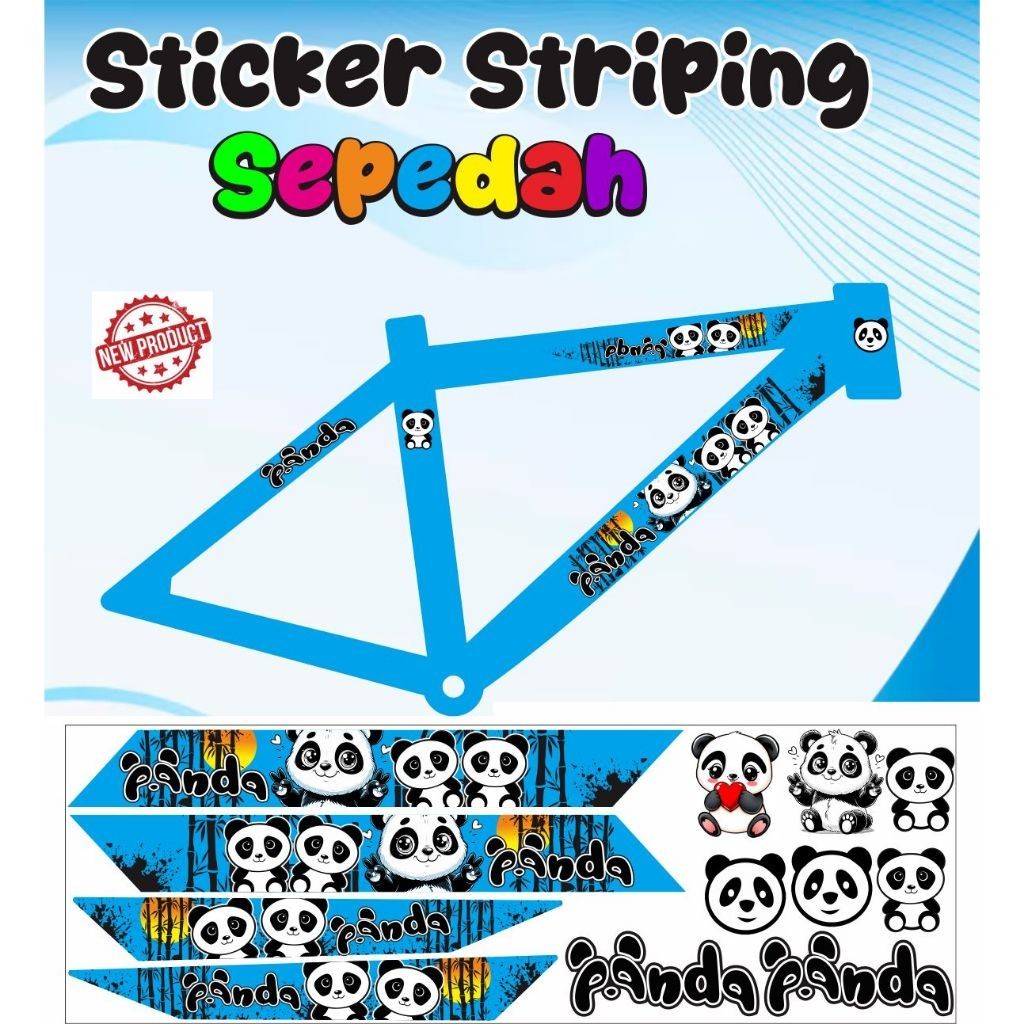 Jual NEW VARIASI BARU STIKER STRIPING BUAT SEPEDAH ANAK VARIASI STIKER ...