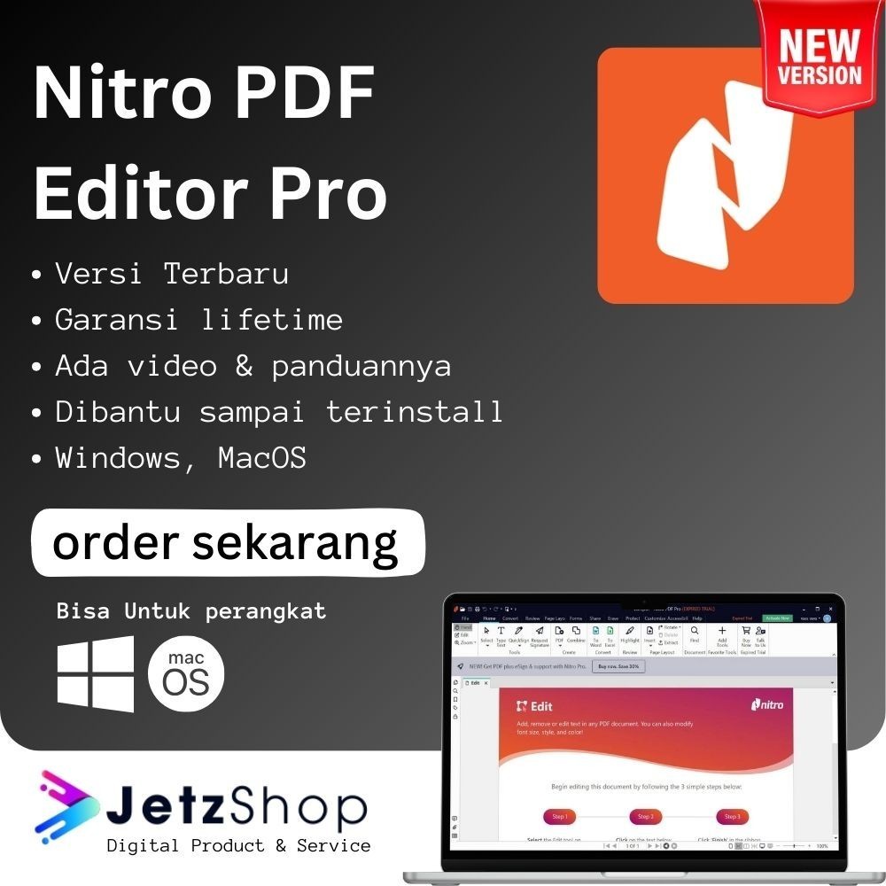 Jual Nitro PDF Pro Lisensi Original Permanen | Shopee Indonesia