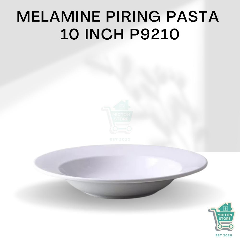 Jual TOPTON Premium Melamine Piring Pasta 10 Inch P9210 Piring Melamin ...