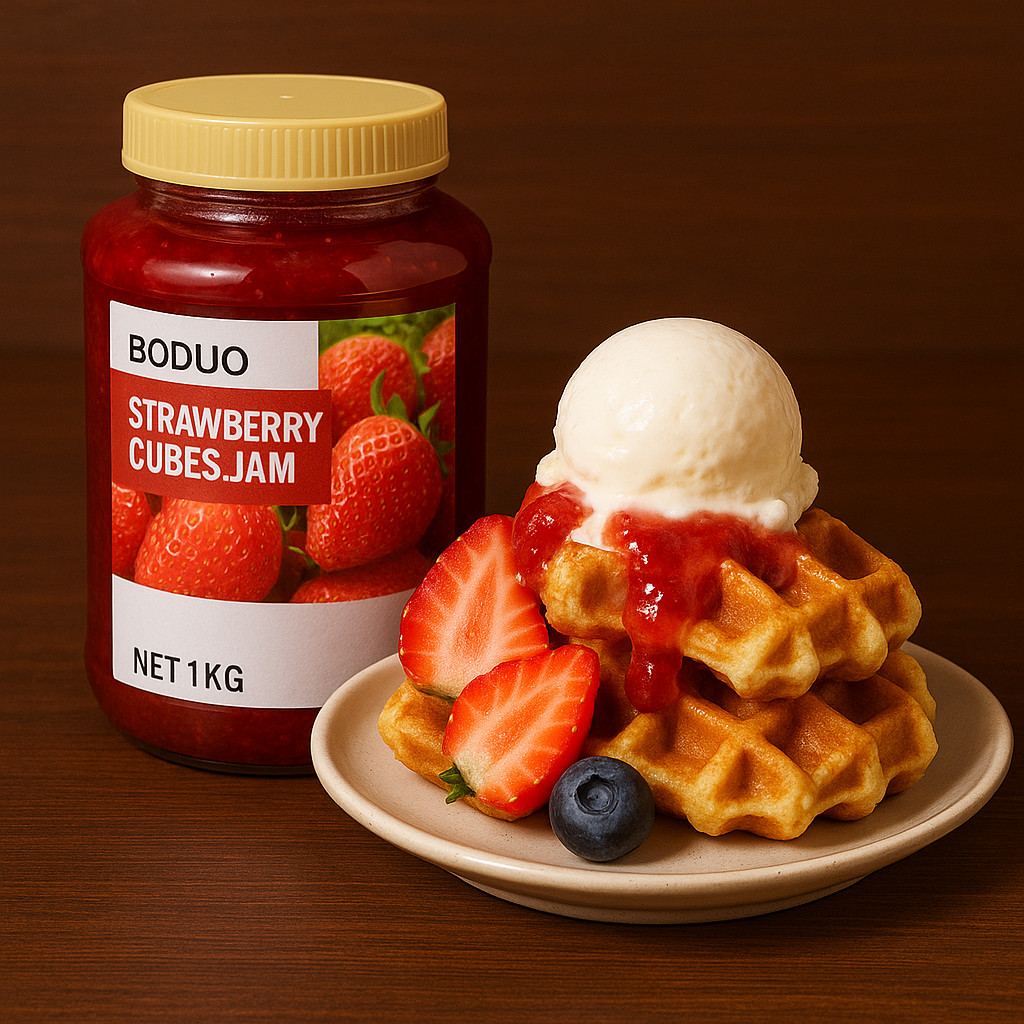 Jual BODUO XINSHENG STRAWBERRY JAM - Selai Strawberry Premium - Mixue ...