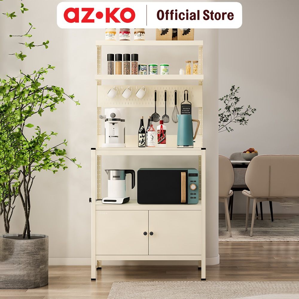 Jual AZKO Stora Spacio Kabinet Dapur - Krem Kitchen Cabinet Lemari ...
