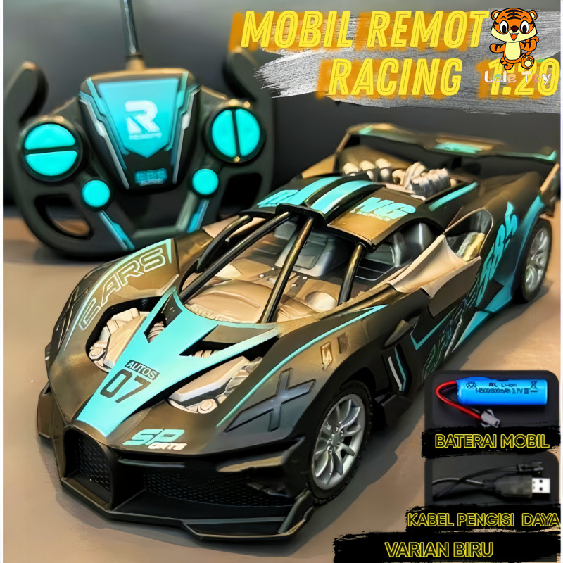 Jual Lele Toys Ready 1: 18 Rc Bugatti Veyron mobil remot mobil mobilan ...