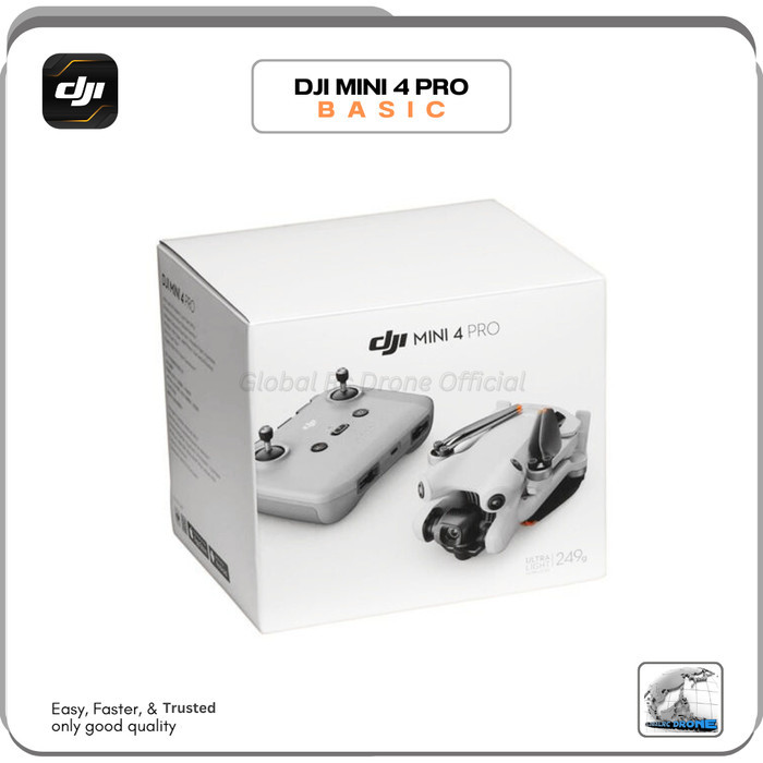 Jual Walhimura -TERLARIS Drone Dji Mini 4 Pro | 4K 60fps | New Gen ...