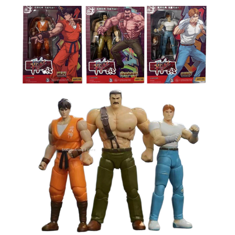 Jual In Stock Original 52TOYS Action Figure CAPCOM Final Fight PVC 10CM ...