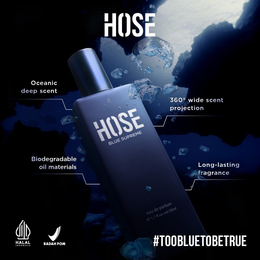 Jual STARTLUX Hose Eau De Perfume Blue Supreme 50ml | Shopee Indonesia