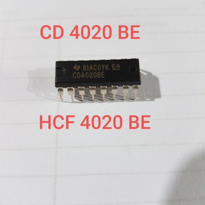 Jual DDL99 ic cd4020 cd 4020 cd4020be hcf4020 hcf 4020be hcf4020be 4020 ...