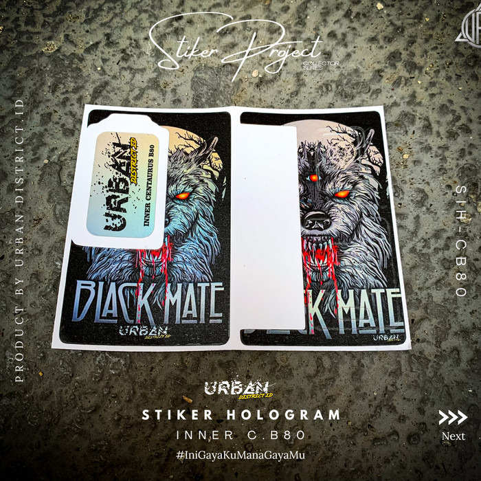 Jual Promo Stiker Hologram Inner Centaurus B80 Part 1 By URBAN DISTRICT ...