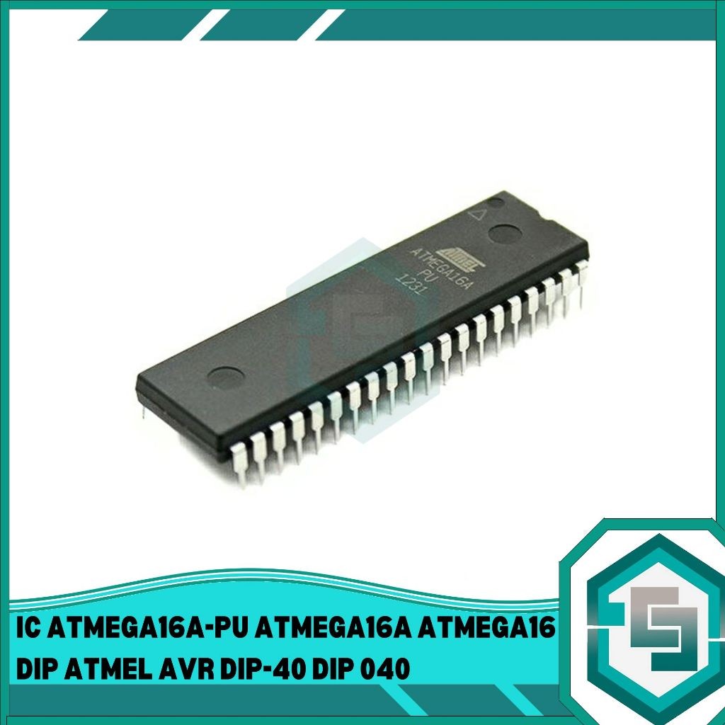 Jual IC ATMEGA16A-PU ATMEGA16A ATMEGA16 DIP ATMEL AVR DIP-40 DIP 040 | Shopee Indonesia