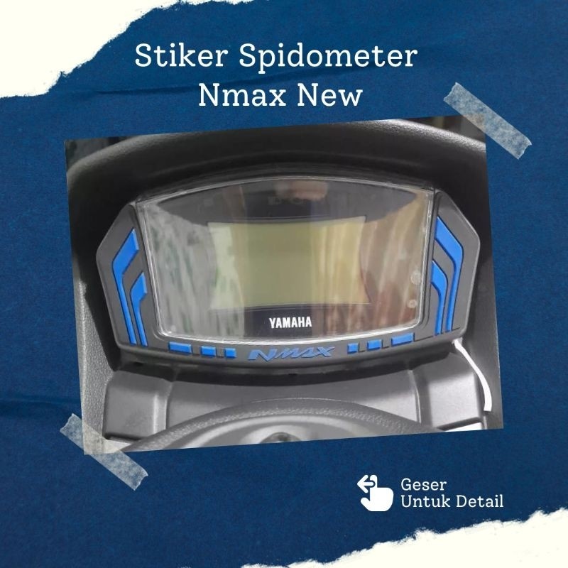 Jual Stiker Antigores Spidometer Nmax Karet Cover Speedometer New Nmax ...