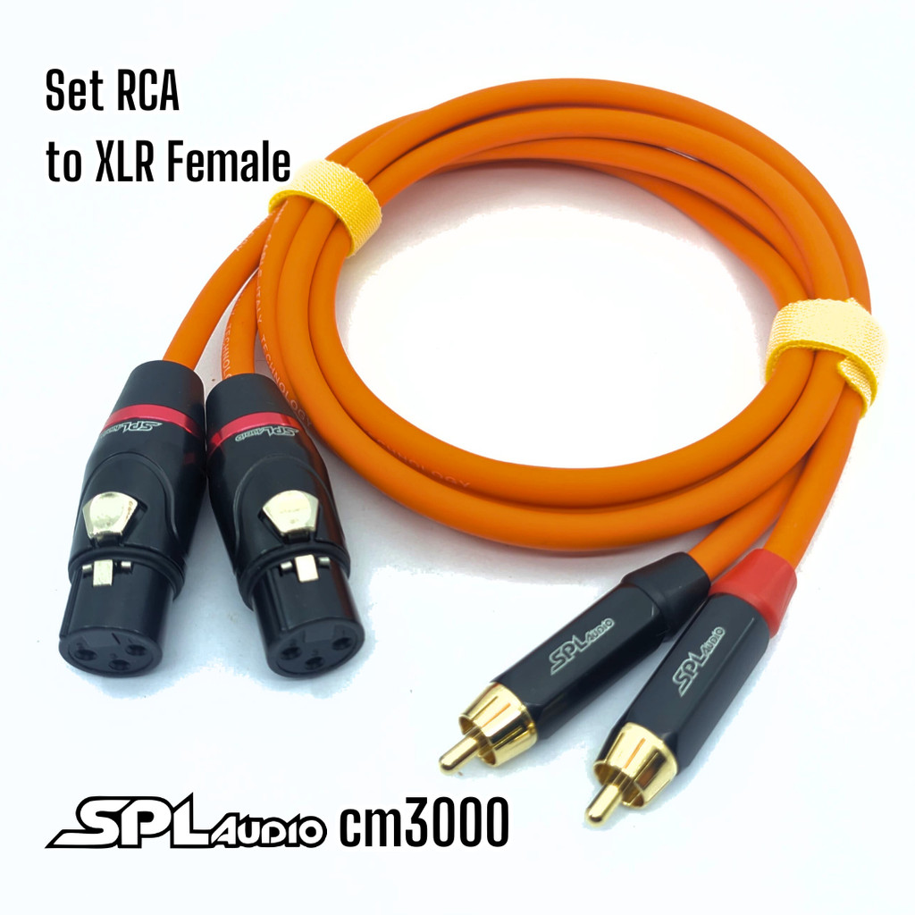 Jual Kabel Set Mixer Ke Power XLR Female TO RCA Kabel SPL Audio Warna ...