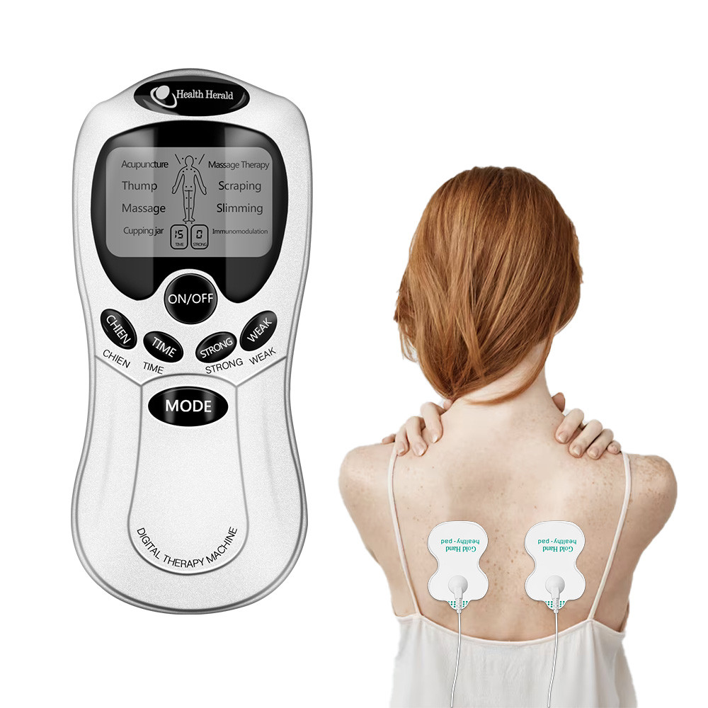 Jual PREORDER Electric Tens Unit Machine Pulse Massager Muscle ...
