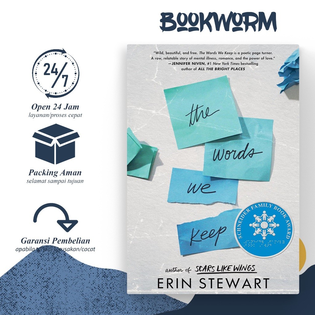 Jual The Words We Keep by Erin Stewart (English) | Shopee Indonesia
