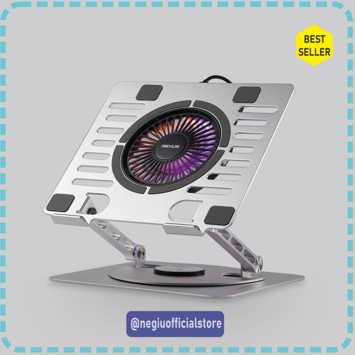 Jual (TTP) Rexus Decha Frost FP04 / FP-04 Laptop Stand Alumunium - Grey ...