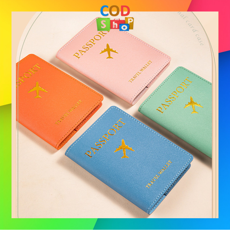 Jual Cod - 6480 Passport Cover Travel Size / Sarung Paspor Bahan Lembut ...