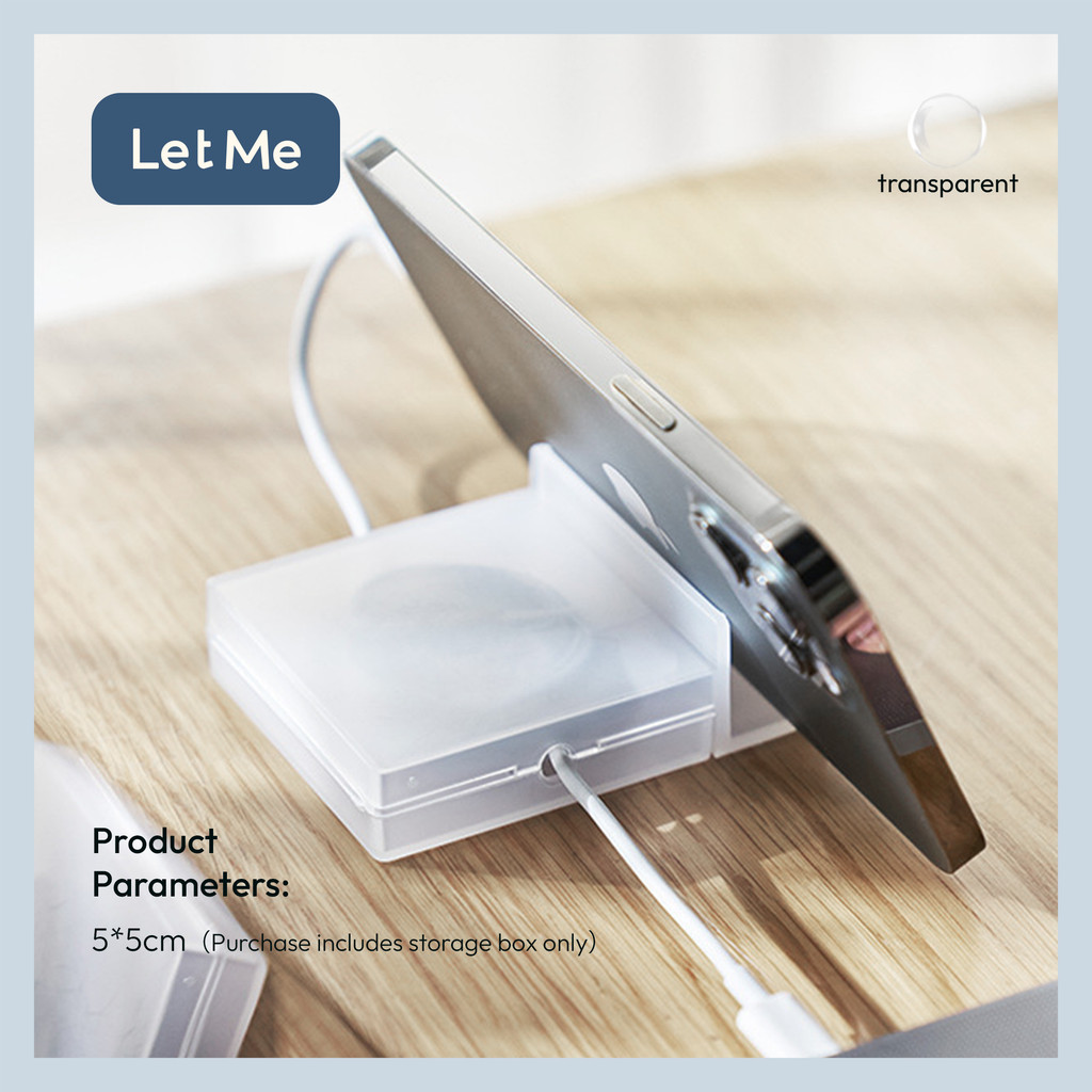 Jual Let Me Transparant Rotate Mini Organizer Box - Tempat Penyimpanan ...