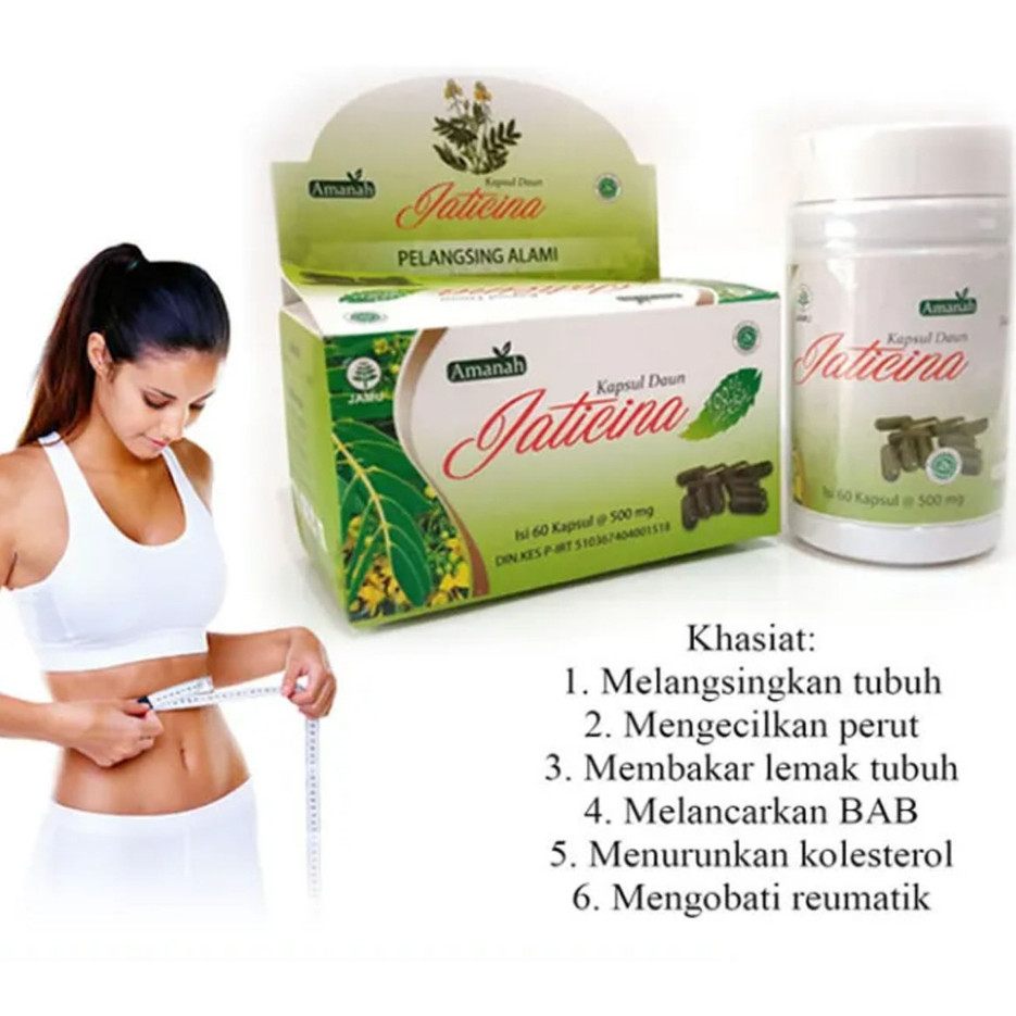 Jual Daun Jati Cina Amanah / Pelangsing Alami 60 Kapsul By Sabana ...