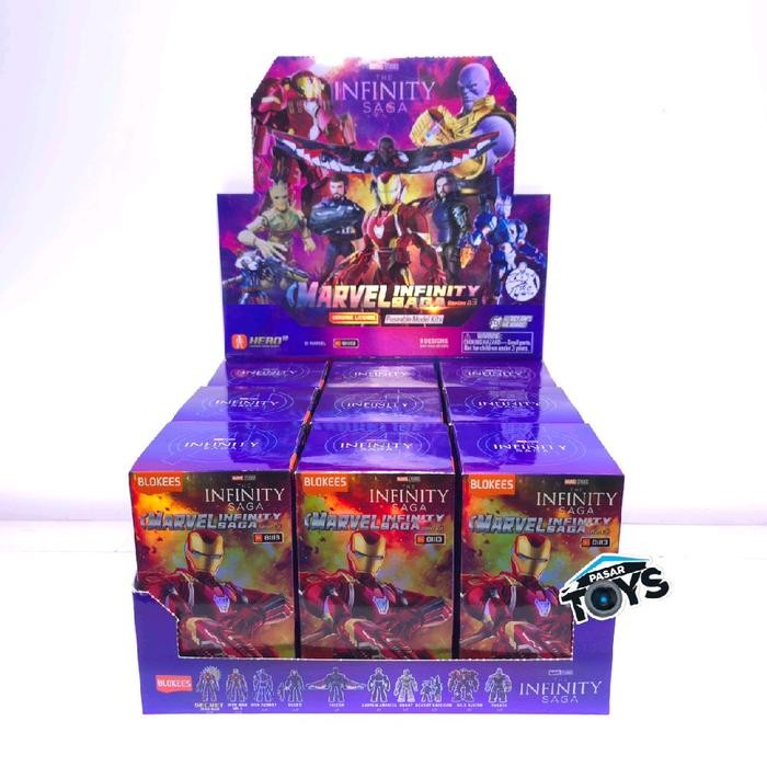 Jual Blokees Figures Marvel Infinity Saga Series 03 Galaxy Version GV03 ...