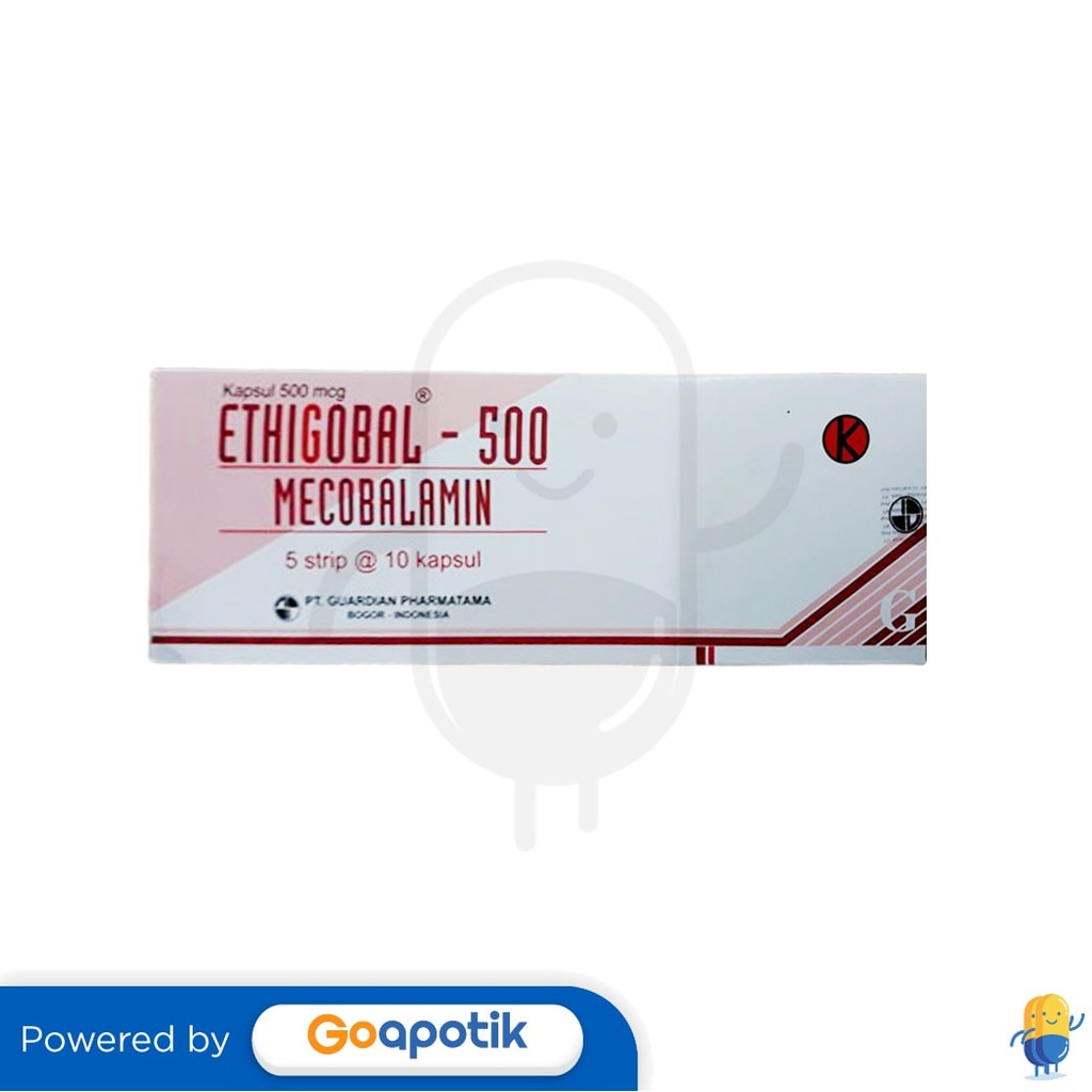 Jual Ethigobal 500 Mcg Box 50 Kapsul | Shopee Indonesia