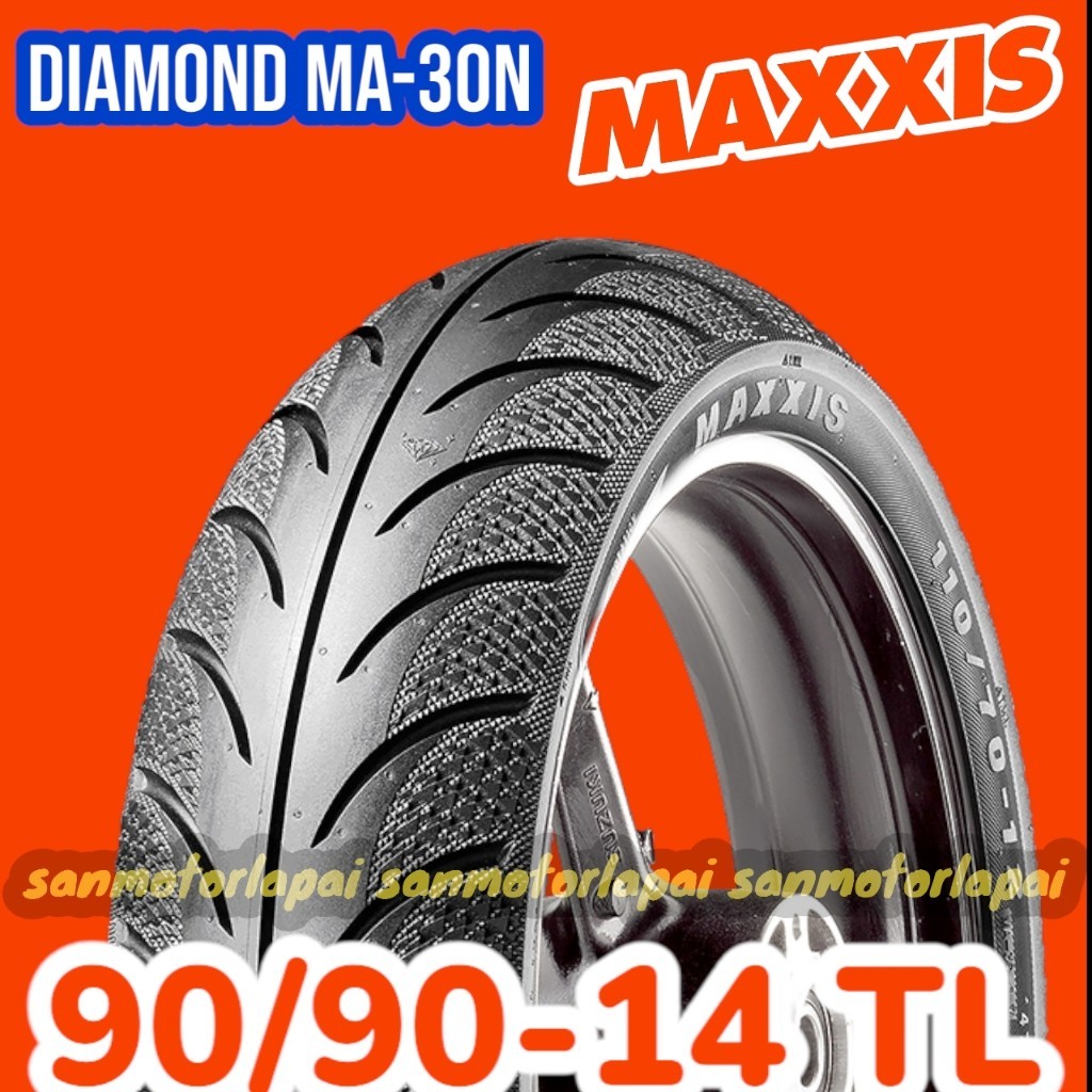 Jual BAN MAXXIS TL 90/90-14 DIAMOND MA3D1 | Shopee Indonesia
