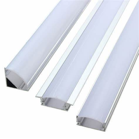 Jual LED Profile Cover Casing Housing LED Strip Rigid Aluminium L ...