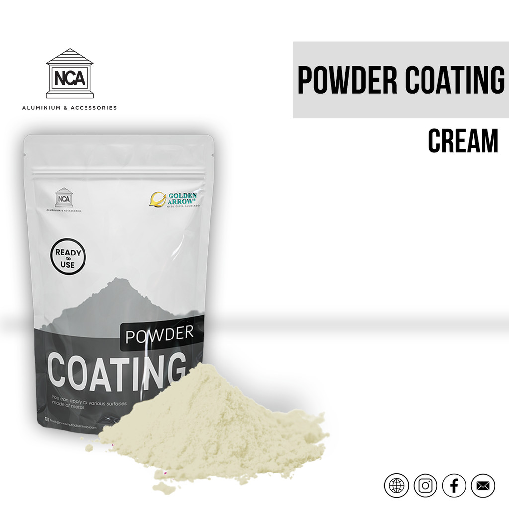Jual POWDER COACTING PC CREAM PROYEK GOLDEN ARROW - 1KG | Shopee Indonesia