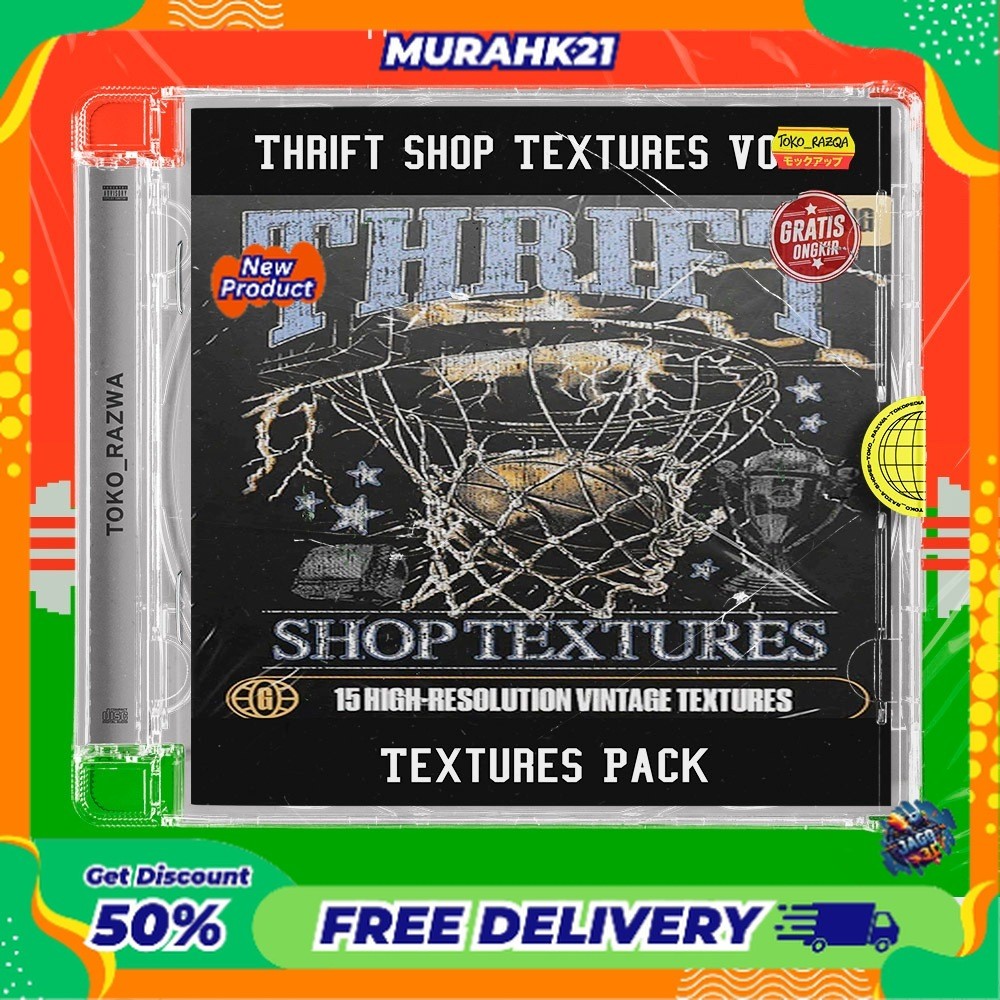 Jual Textures Pack - Fullermoe - Thrift Shop Textures Vol.1 - 211024 GPT | Shopee Indonesia