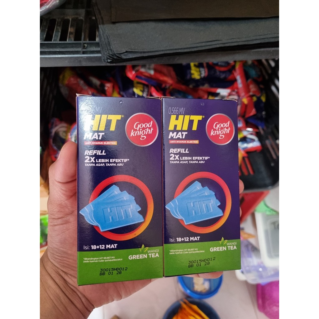 Jual .desale. REFILL HIT MAT ANTI NYAMUK DUS isi 18 + 12 ALAT ELECTRIC ...