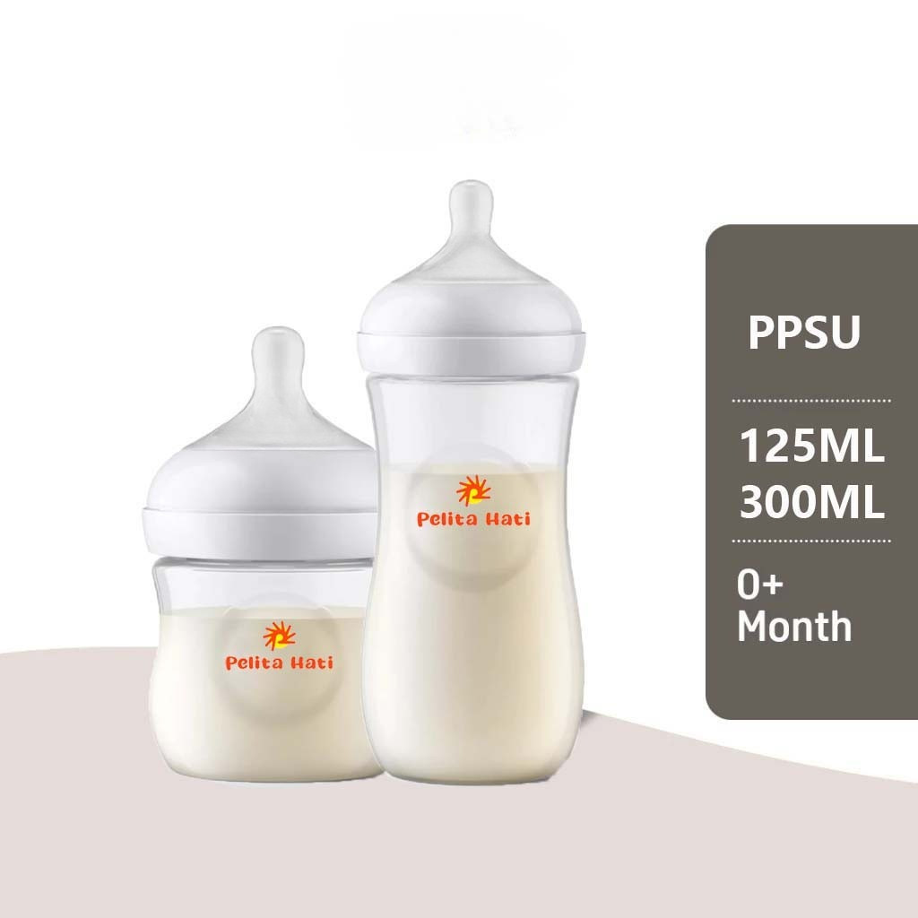 Jual Susu Bayi Baby Safe Wide Neck PPSU Feeding Bottle 125ML / 330ML Nipple Natural Plus Botol ...
