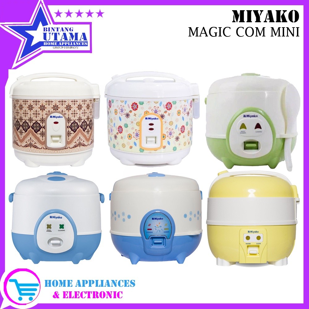 Jual (COD) Magic Com Miyako MCM606 / MCM 609 / MCM 612 - Rice Cooker ...
